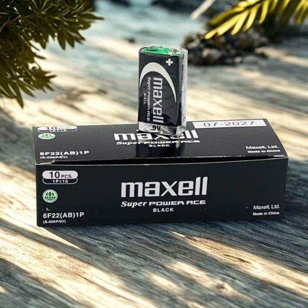 Pin 9V Maxell Super 6F22 Vỉ 1 Viên Chính Hãng – THÁI THÀNH