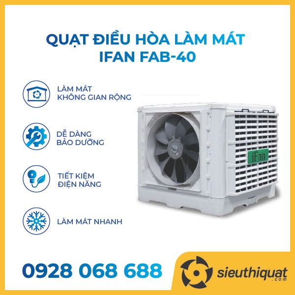 Quạt điều hòa làm mát FAB-40 – SIÊU THỊ QUẠT