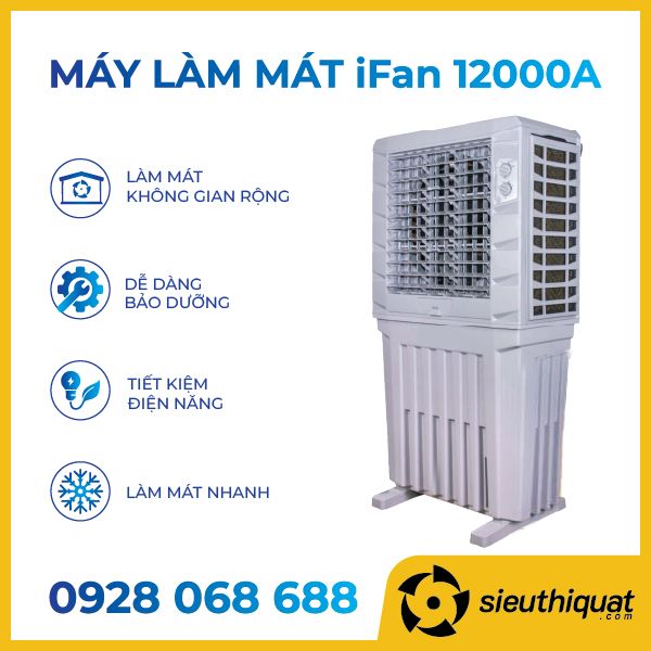 Máy làm mát IFAN-12000A – SIÊU THỊ QUẠT
