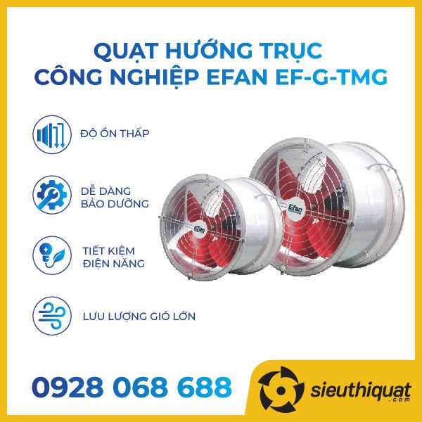 Quạt hướng trục công nghiệp EF-G-TMG | EF-G-30TMG - EF-G-40TMG ...