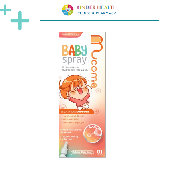 MUCOME BABY SPRAY - 10ml – kinderhealth