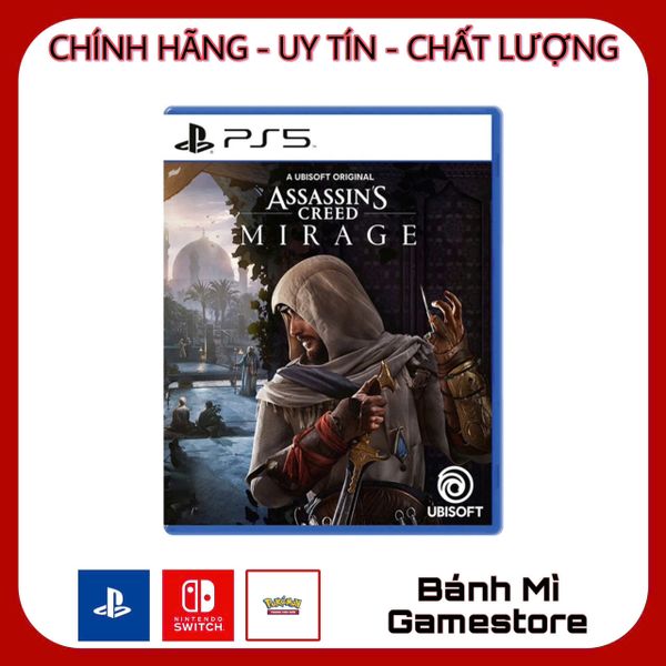 Đĩa game PS5 Assassin Creed Mirage – Bánh Mì Game Store| Cắn Game Chất ...