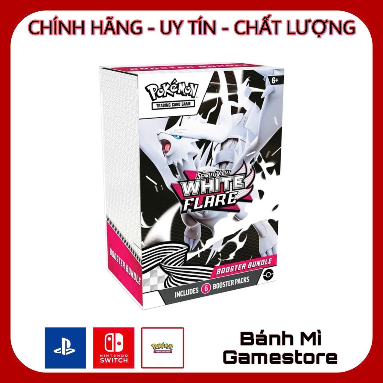 Pokemon TCG: Scarlet & Violet - White Flare Booster Bundle – Bánh Mì ...