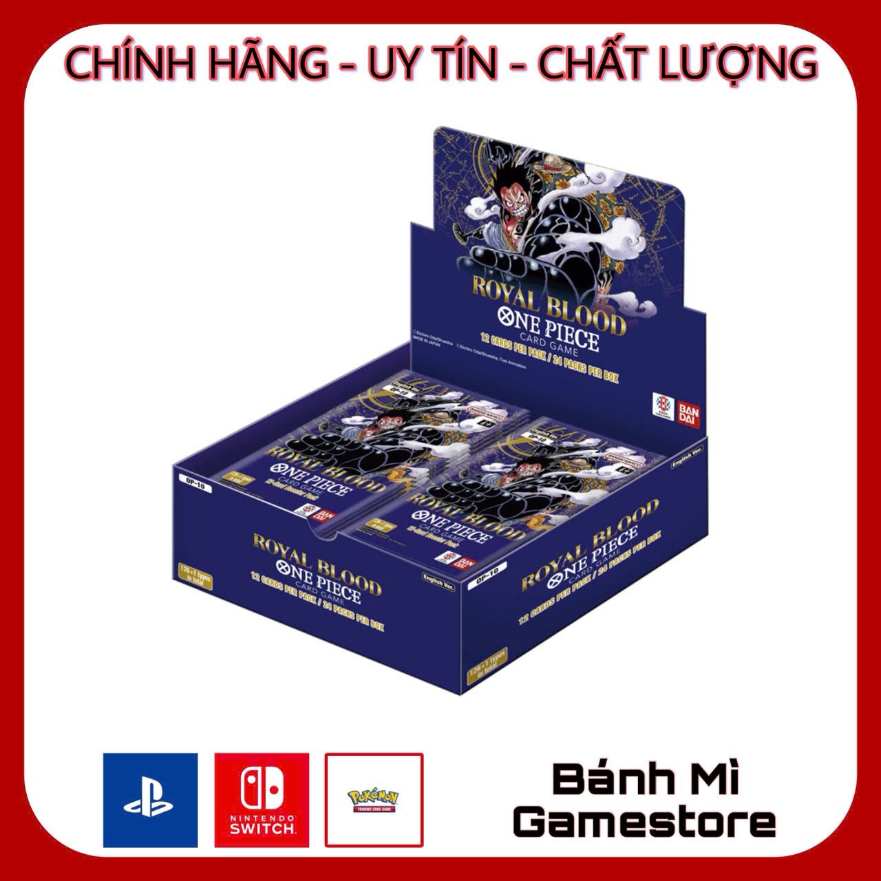 One Piece TCG: Royal Blood OP-10 English Booster Box – Bánh Mì Game ...
