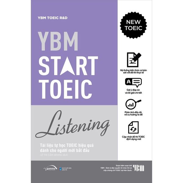 YBM Start Toeic Listening – TramDoc