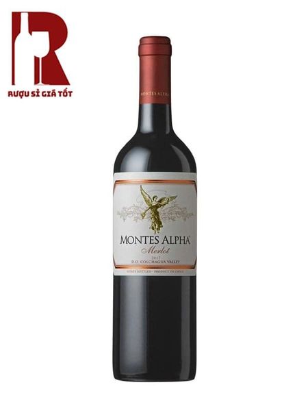 Rượu Vang Chile Đỏ Montes Alpha Merlot Giá Tốt Nhất