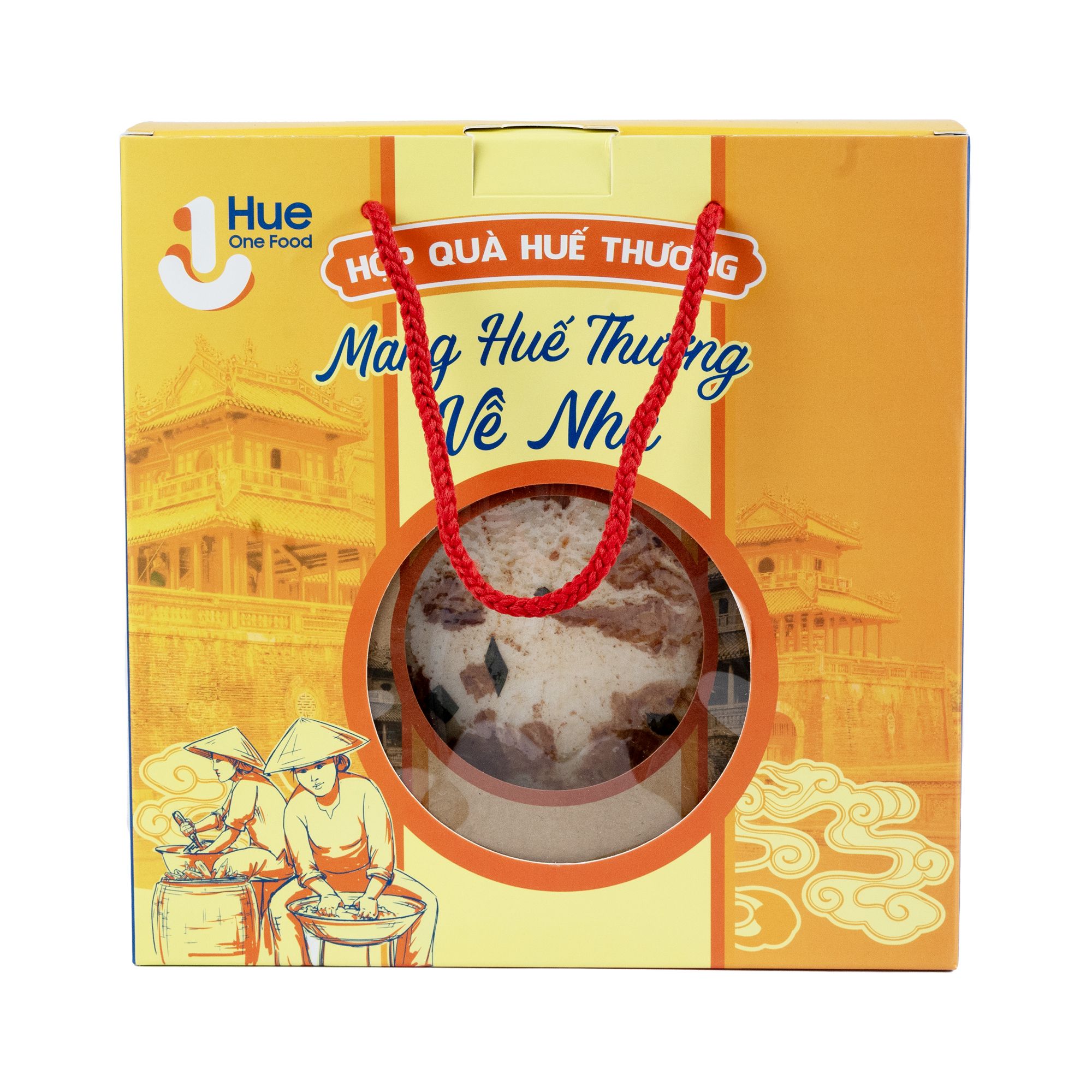 Hộp quà Huế thương - Bánh ép Huế - dacsankinhdo