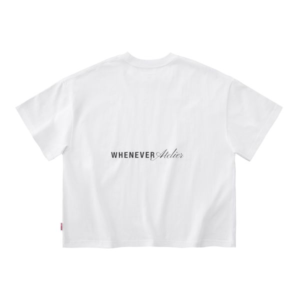 “WHENEVER" BASIC T-SHIRT / WHITE – CÔNG TY CỔ PHẦN WHENEVER ATELIER